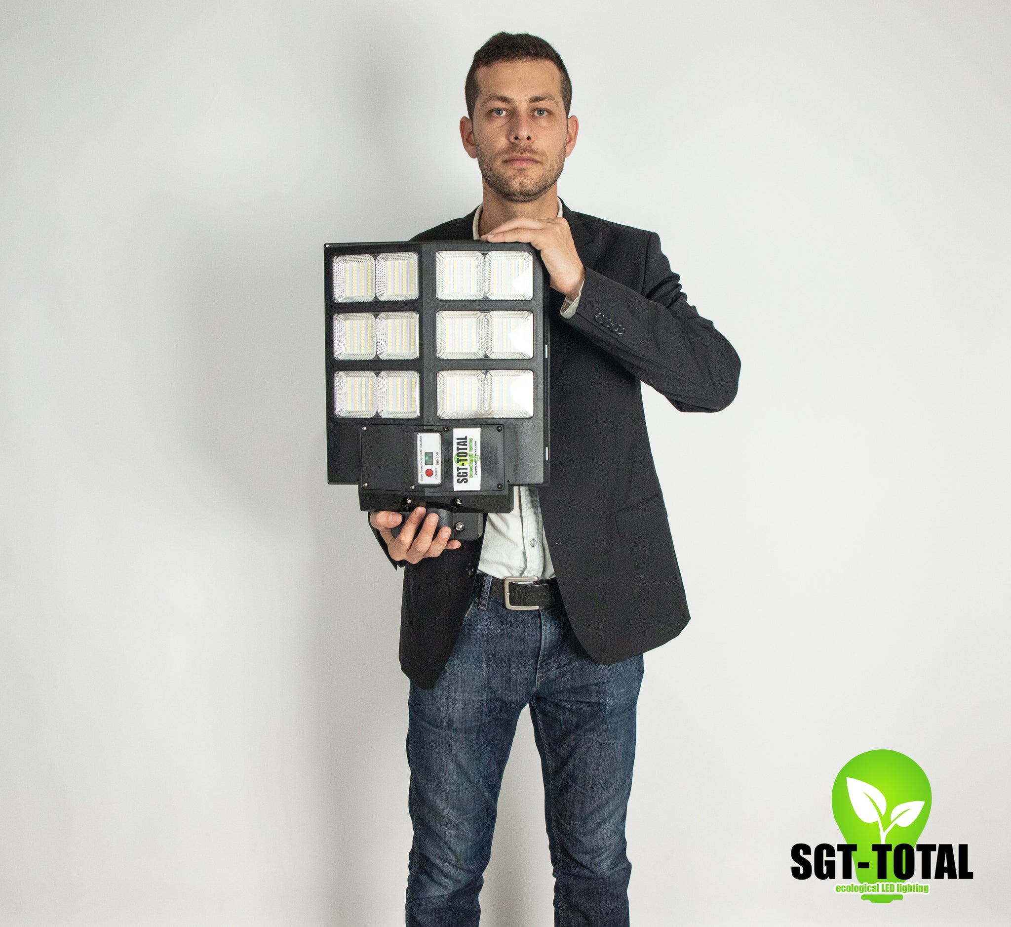 LAMPARA LED 150W PANEL SOLAR ESTANDAR SLIM - PESOS ALUMBRADO PUBLICO C ...